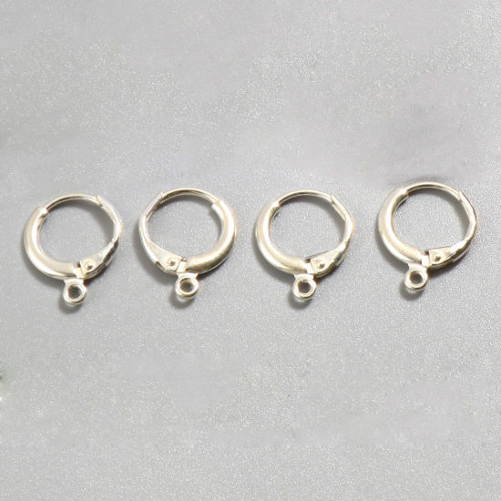 DoreenBeads. Sterling Silver Lever Back Clips Earrings Findings Round ... DoreenBeads. Sterling Silver Lever Back Clips Earrings Findings Round ...